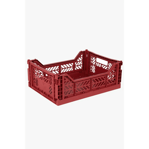 Red Milk Crate