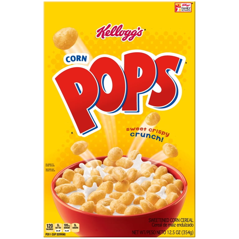 Corn Pops Cereal Box