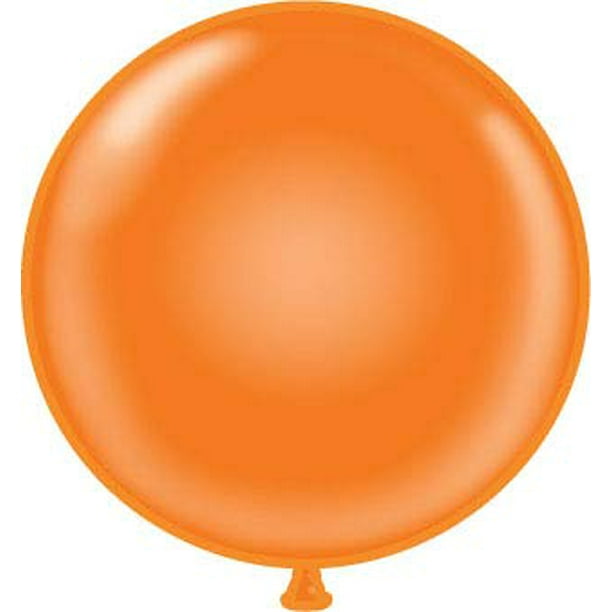 72 inch Orange Giant Latex Balloon - Qty 2 - Walmart.com - Walmart.com