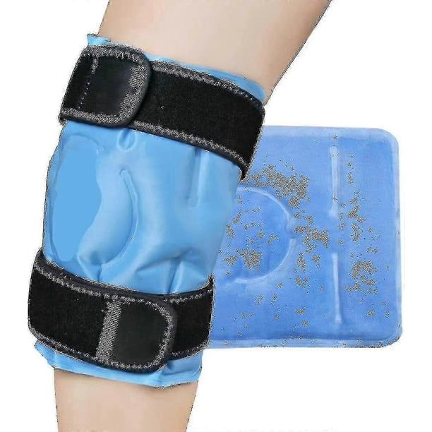 Ice Pack For Knee Pain Relief, Reusable Gel Ice Wrap For Leg Injuries ...