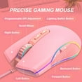 MOVAWAKY 4 Kinds Of RGB Luminous Gaming Wired , 7 Buttons, 4-Levels DPI ...