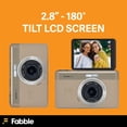 Kodak PIXPRO C1 Compact Digital Camera (Tan) Bundle with 32GB microSDHC ...