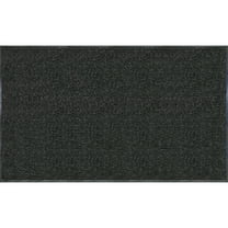 Realspace® Tough Rib Heavy Duty Vinyl Floor Mat, 3' x 5', Charcoal ...