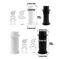 ABS Marine Through Hull Drain Fitting For Yacht Cabin Bilge Water ...
