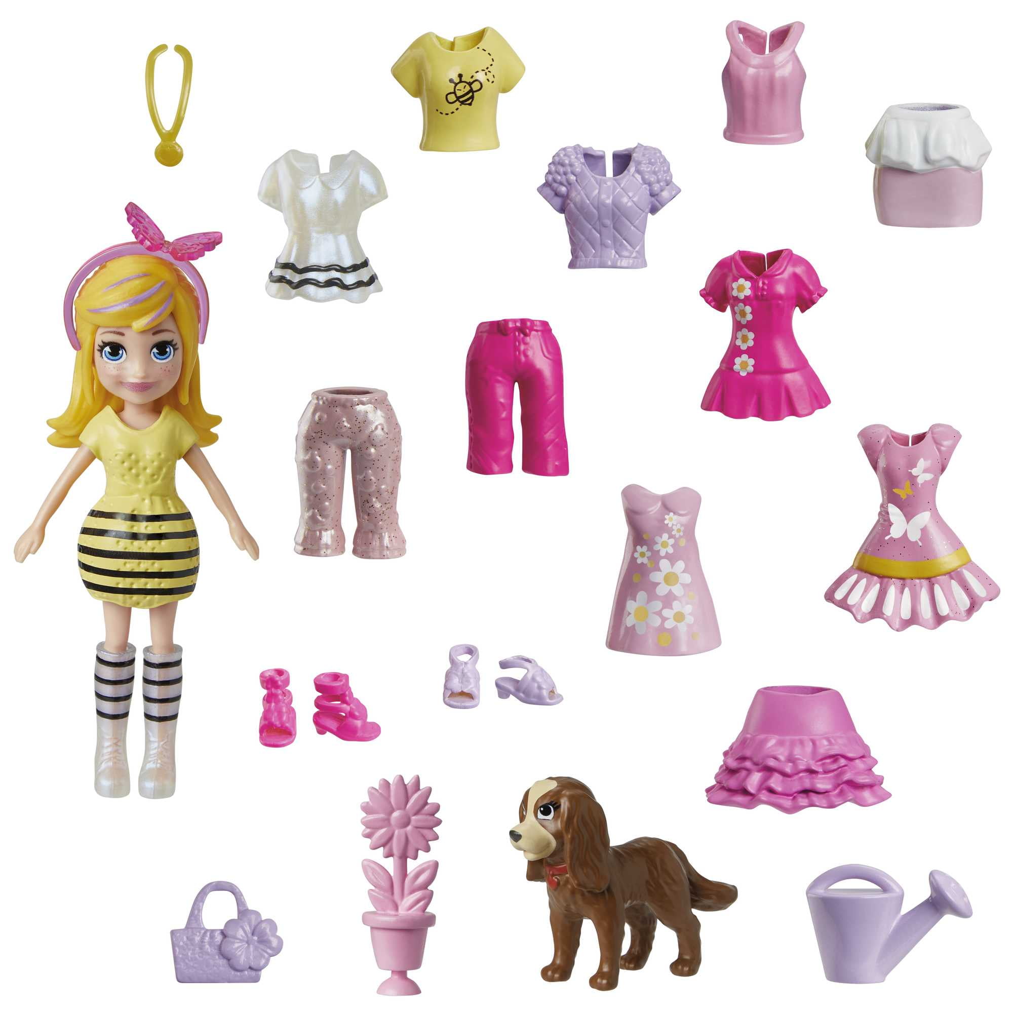 Click here for Polly Pocket Doll & 18 Accessories  Polly & Puppy... prices