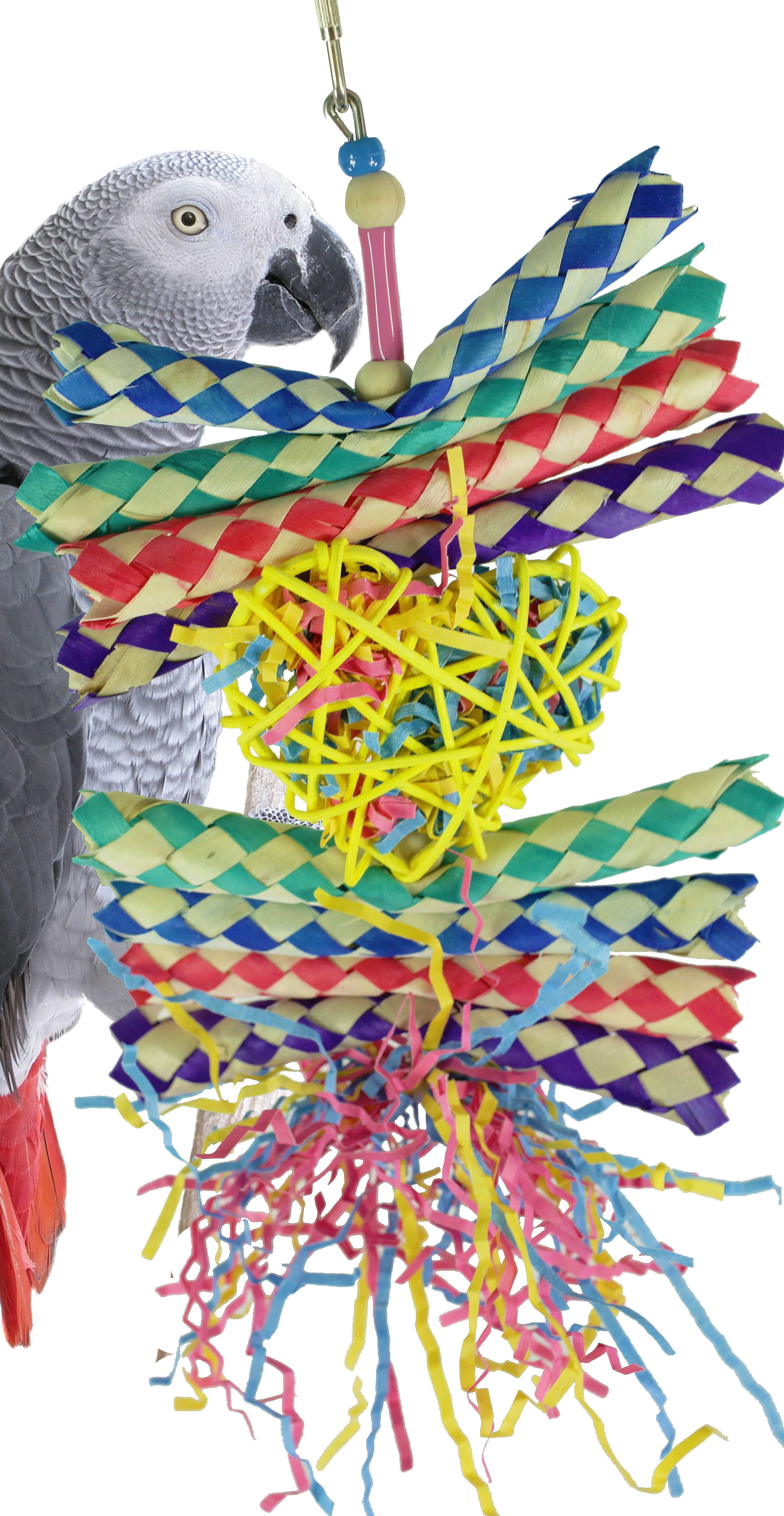 Bonka Bird Toys 1730 Foraging Heart Bird Toy. - Walmart.com