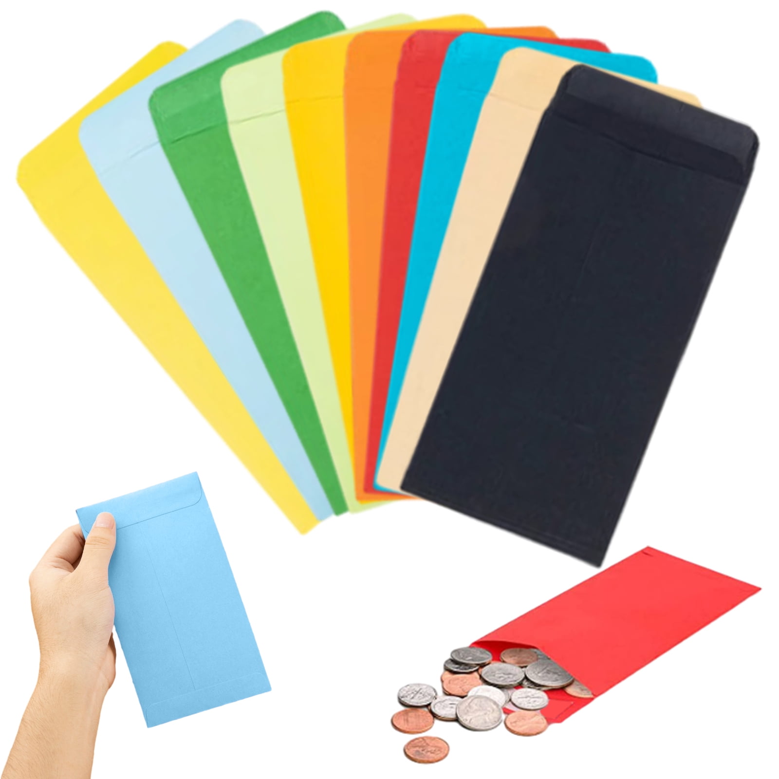 Click here for Hesignd Apuakthei 100 Pcs Coloured Money Envelopes... prices