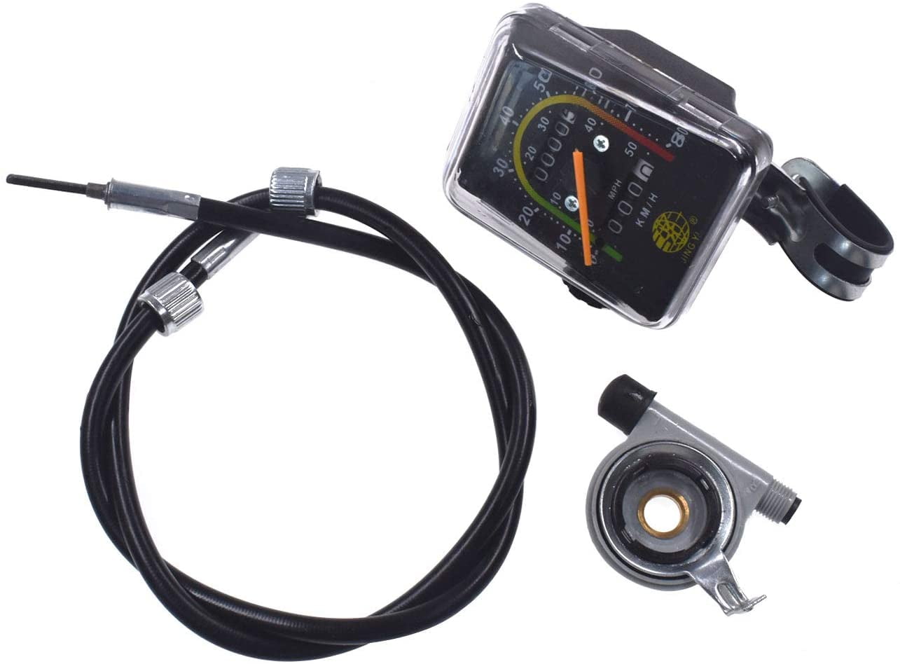 Resettable Speedometer Odometer Gauges Analog Classic Style Vintage ...