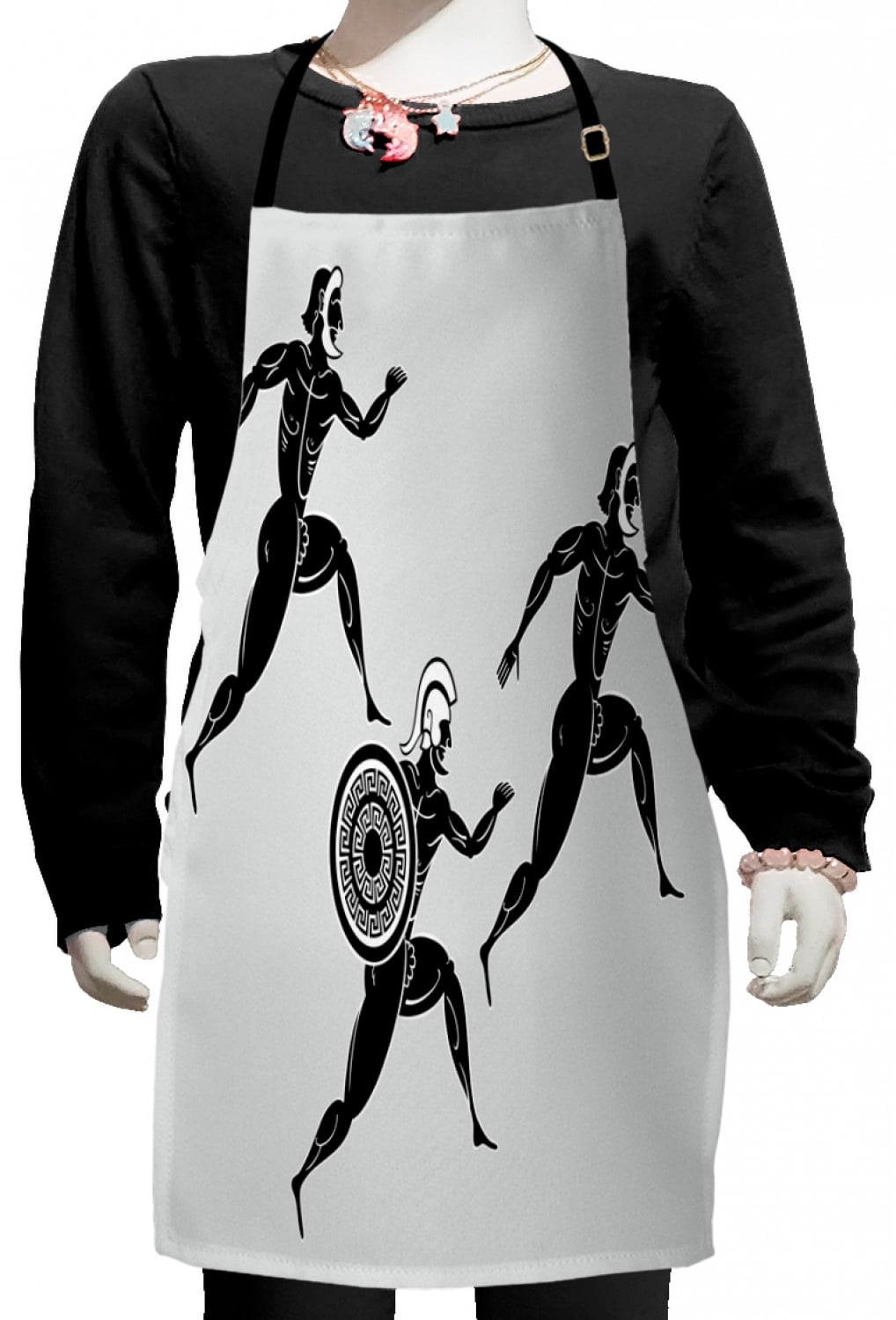 Retro Kids Apron, Historical Spartan Runners Antique Body Heritage ...