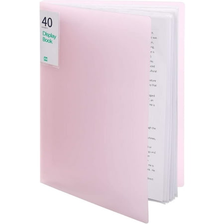 Pockets Plastic Presentation Book Portfolio Folder File Folder Clear ...