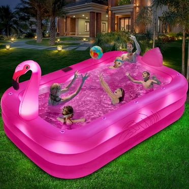 Large Inflatable Pool for Adults, 145" X 74" X 22" Oversized Thickened ...