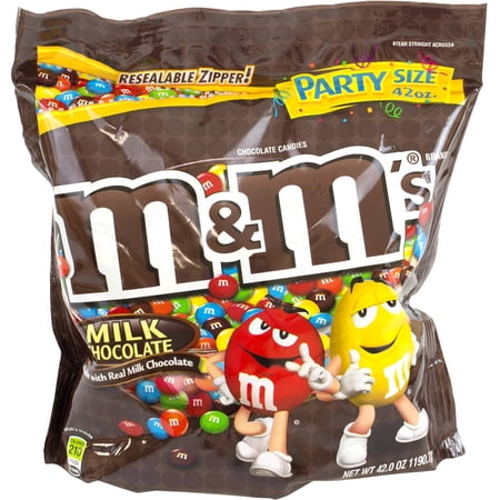 M&M's Brand Milk Chocolate Candies, 42 oz - Walmart.com
