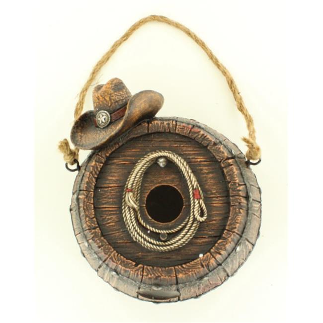 Western Moments 94054 Cowboy Hat Bird House - Walmart.com