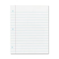 Trend, TEPT1095, Wipe Off Surface Notebook Paper Chart, 1 Each, White ...