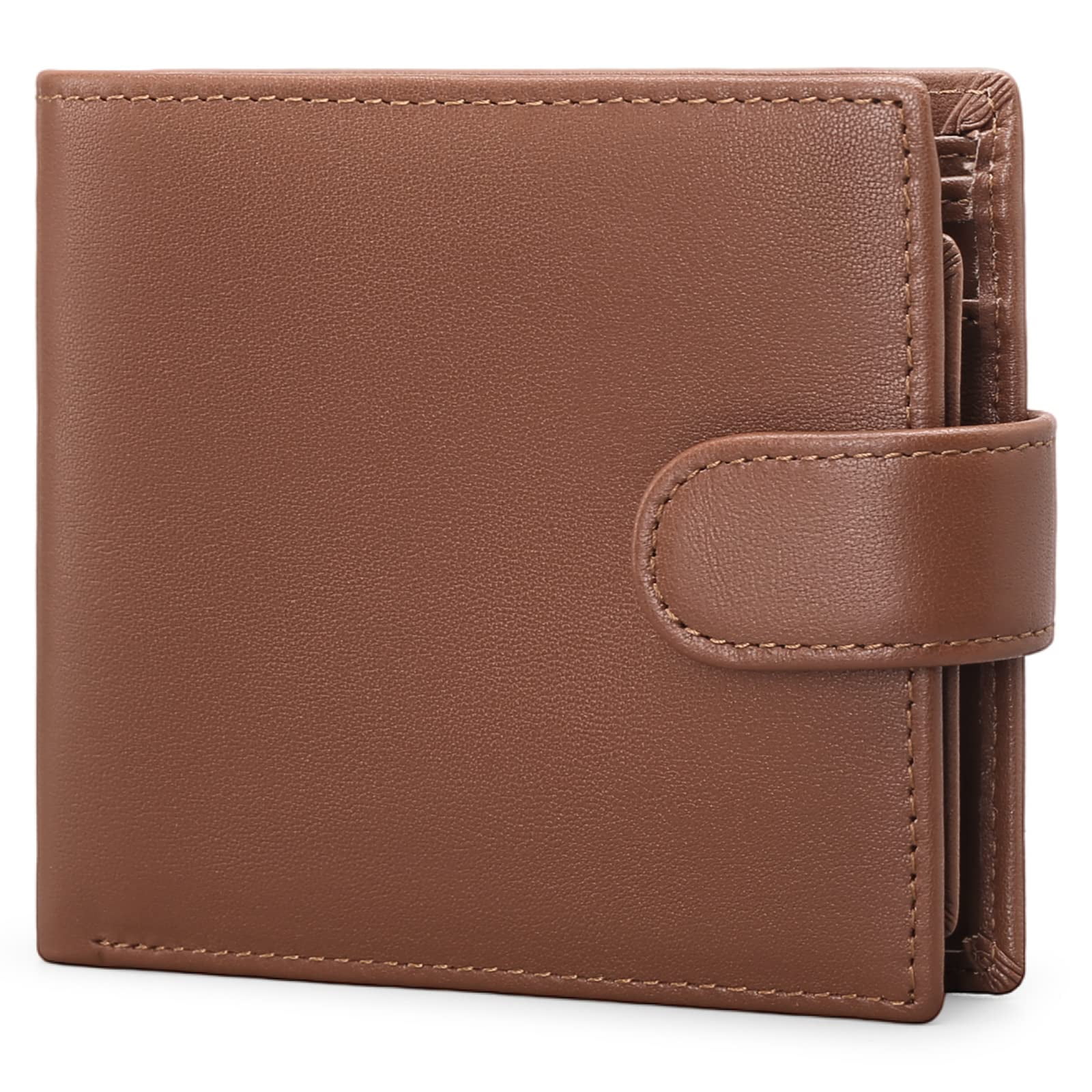 Click here for Hrenwivy Wallets For Men With Coin Pocket Genuine... prices