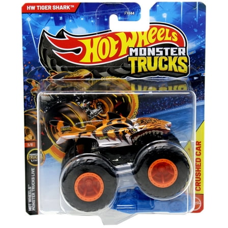 Hot WHeels Monster Trucks Live Tiger Shark Diecast Car - Walmart.com