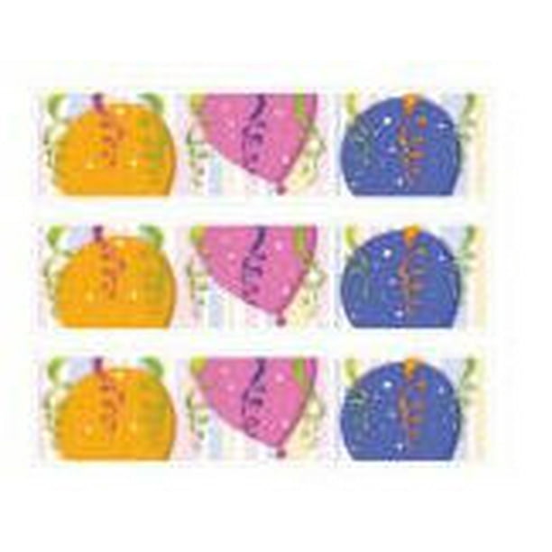 Balloons 7inch Round Edible Cake Border - Walmart.com