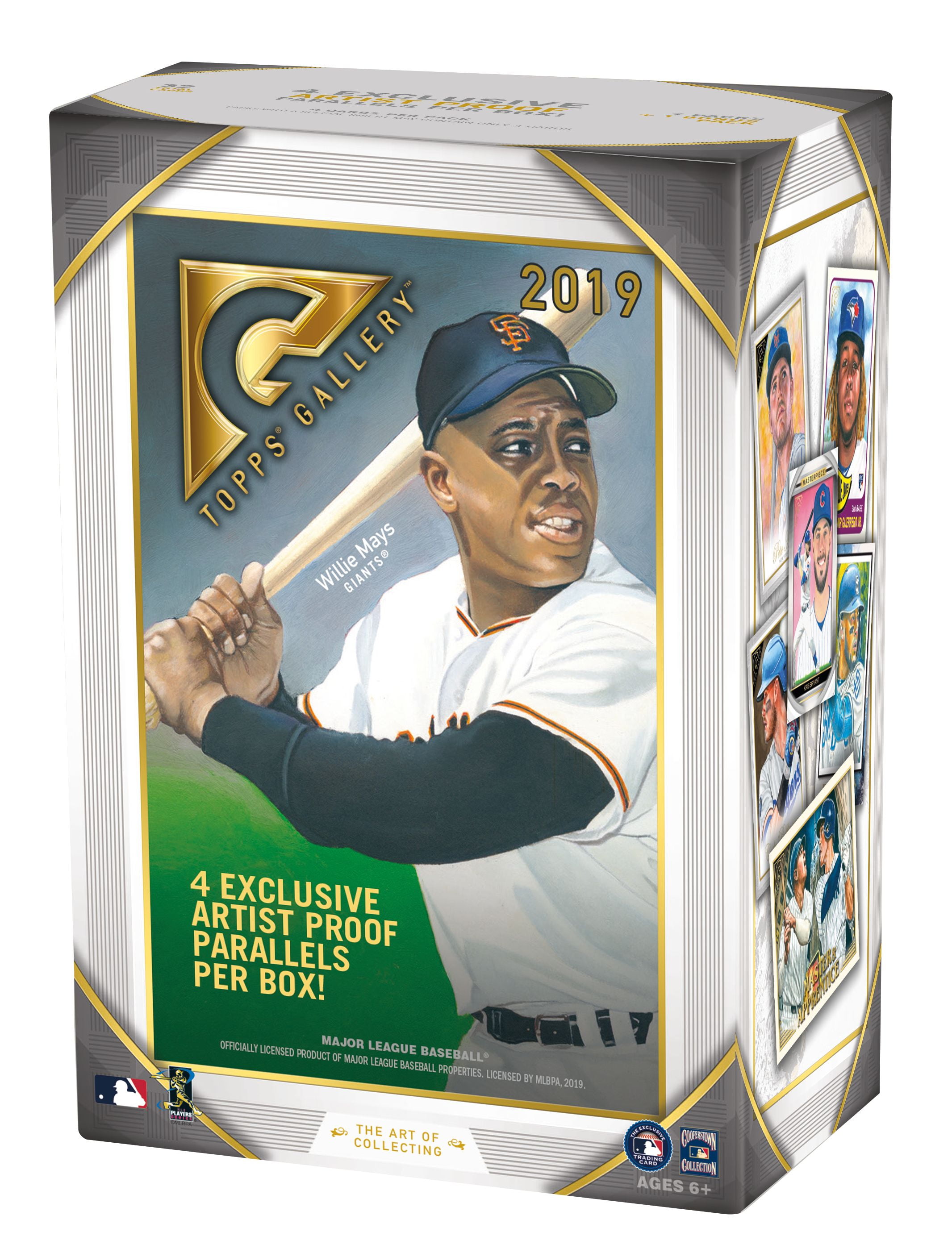 2019 Topps Gallery Baseball Blaster Box- 8 packs per Box |1 Exclusive 4 ...