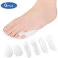 Bunionette Corrector Tailors Bunion Pad, 6 Pcs Gel Little Toe Bunion ...