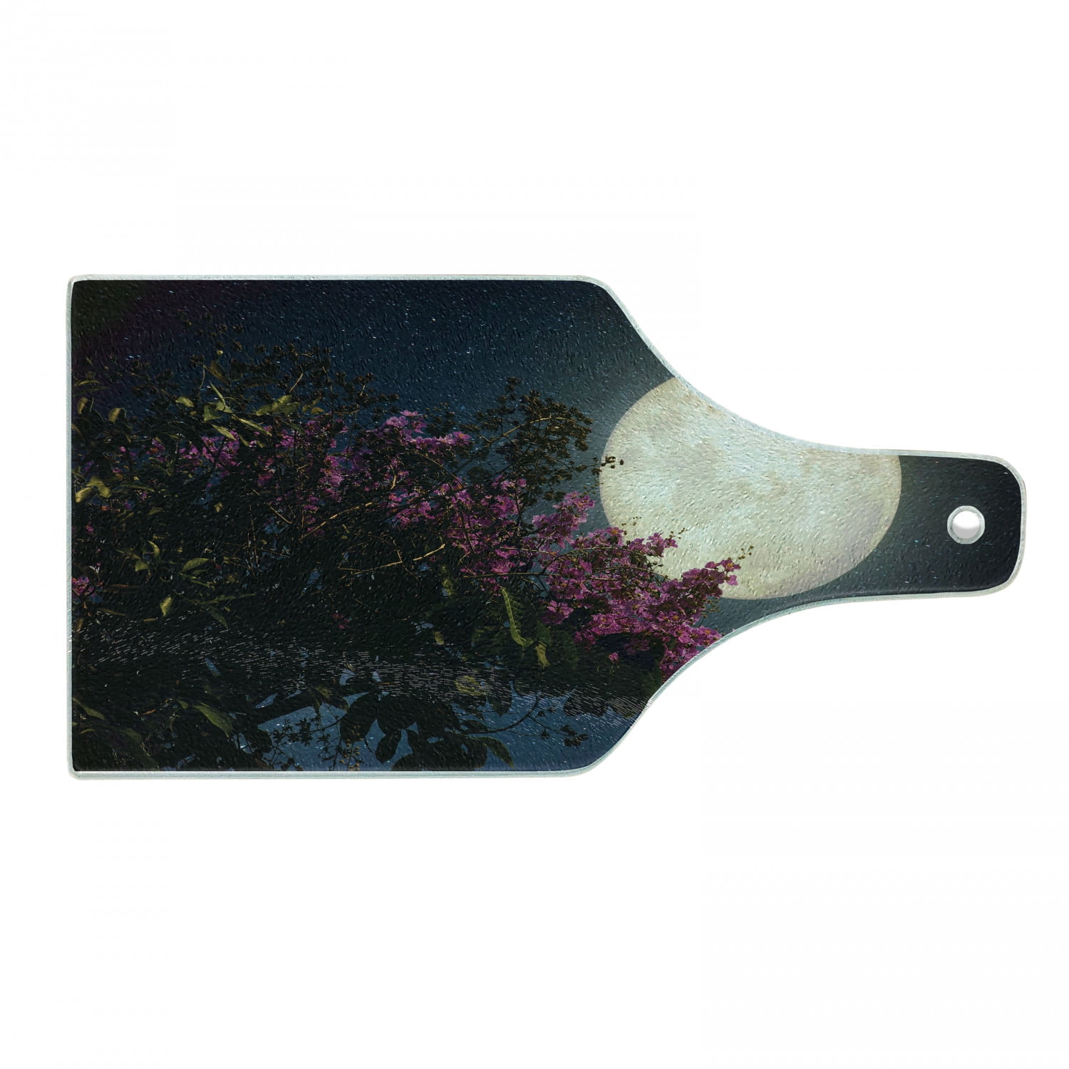 Moon Cutting Board, Cherry Blossom Stars from Milky Way Eastern Night ...