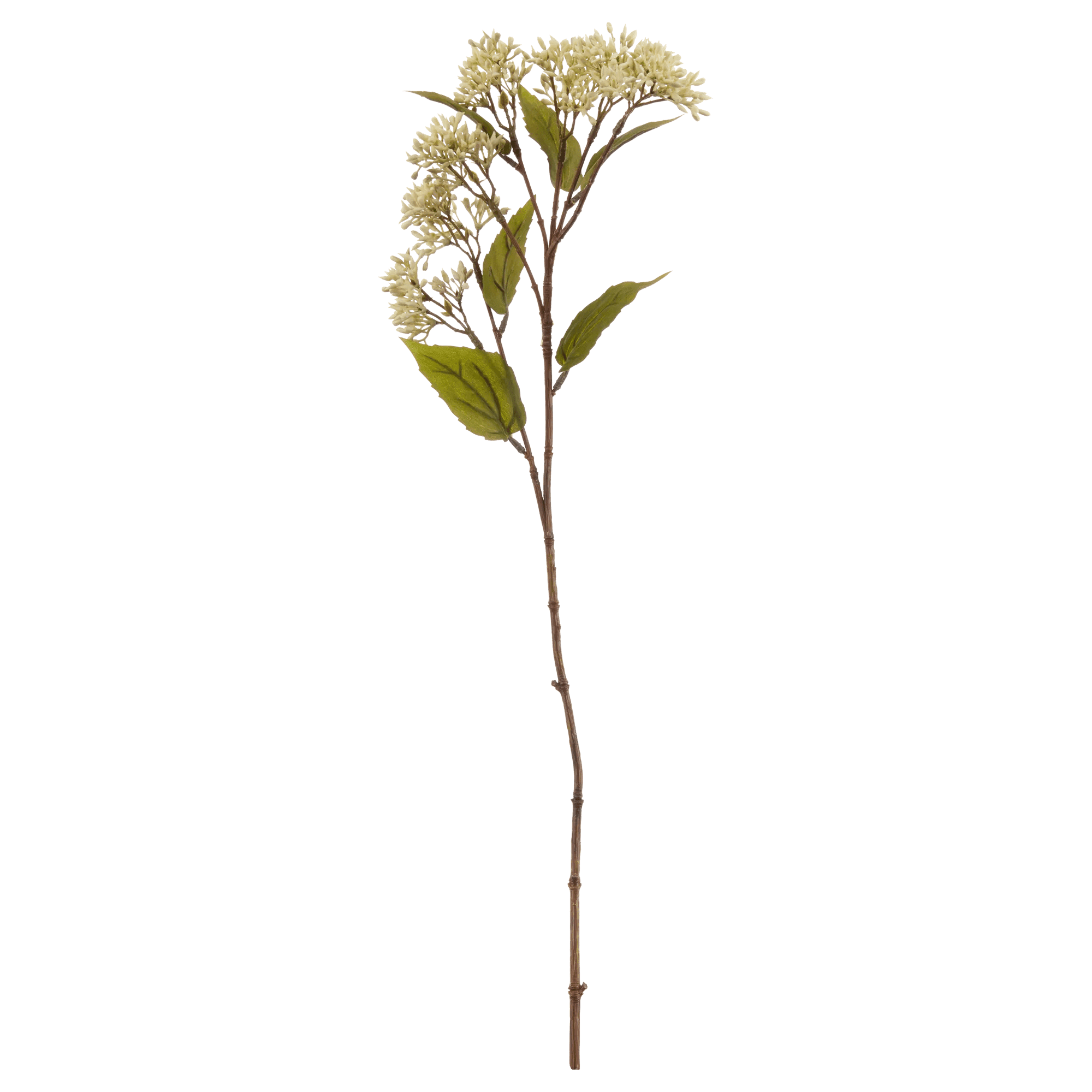 Click here for Bouclair Vanilla Artificial White Lilac Bud Stem 6... prices