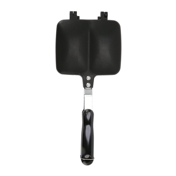 Double Sided Sandwich Maker Pan Non Stick Breakfast Frying Pan Sandwich ...