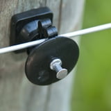 Zareba Black 25-Pack Economy Insulator with Double-headed Nail ...