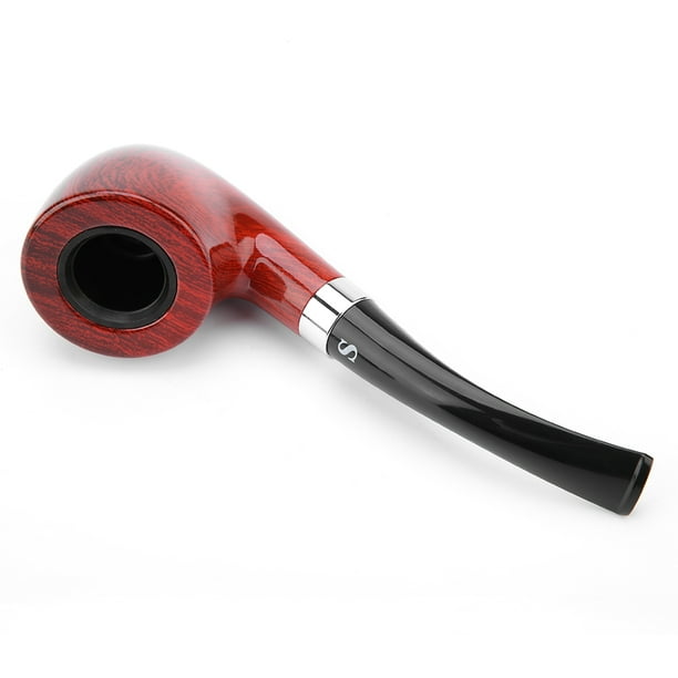 Cigar Pipe,Wooden Smoking Smoke Pipe Cigarette Pipe Smoke Pipe Finely ...