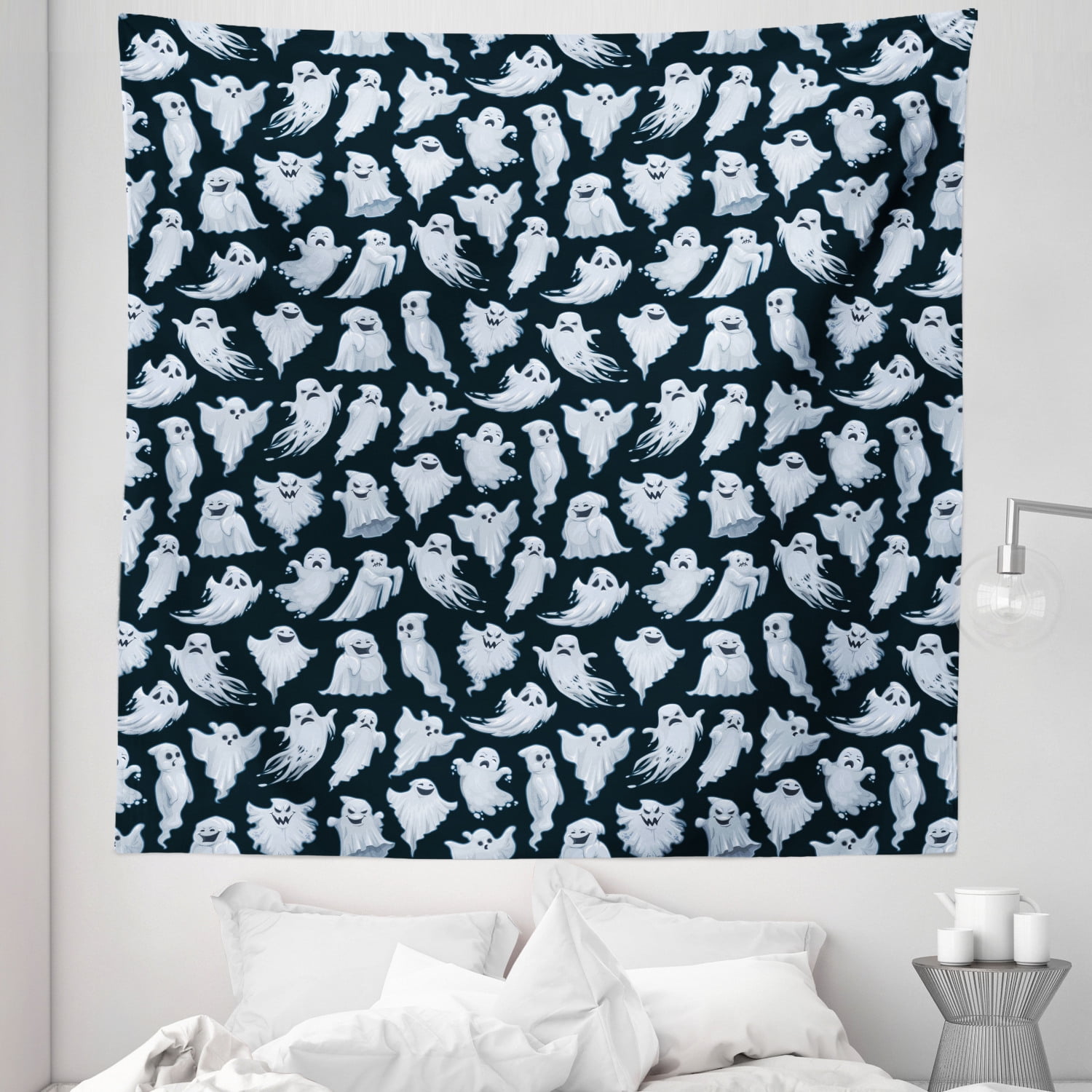 Ghost Tapestry, Various Emotion Ghoul Phantom Repetitive Horror ...