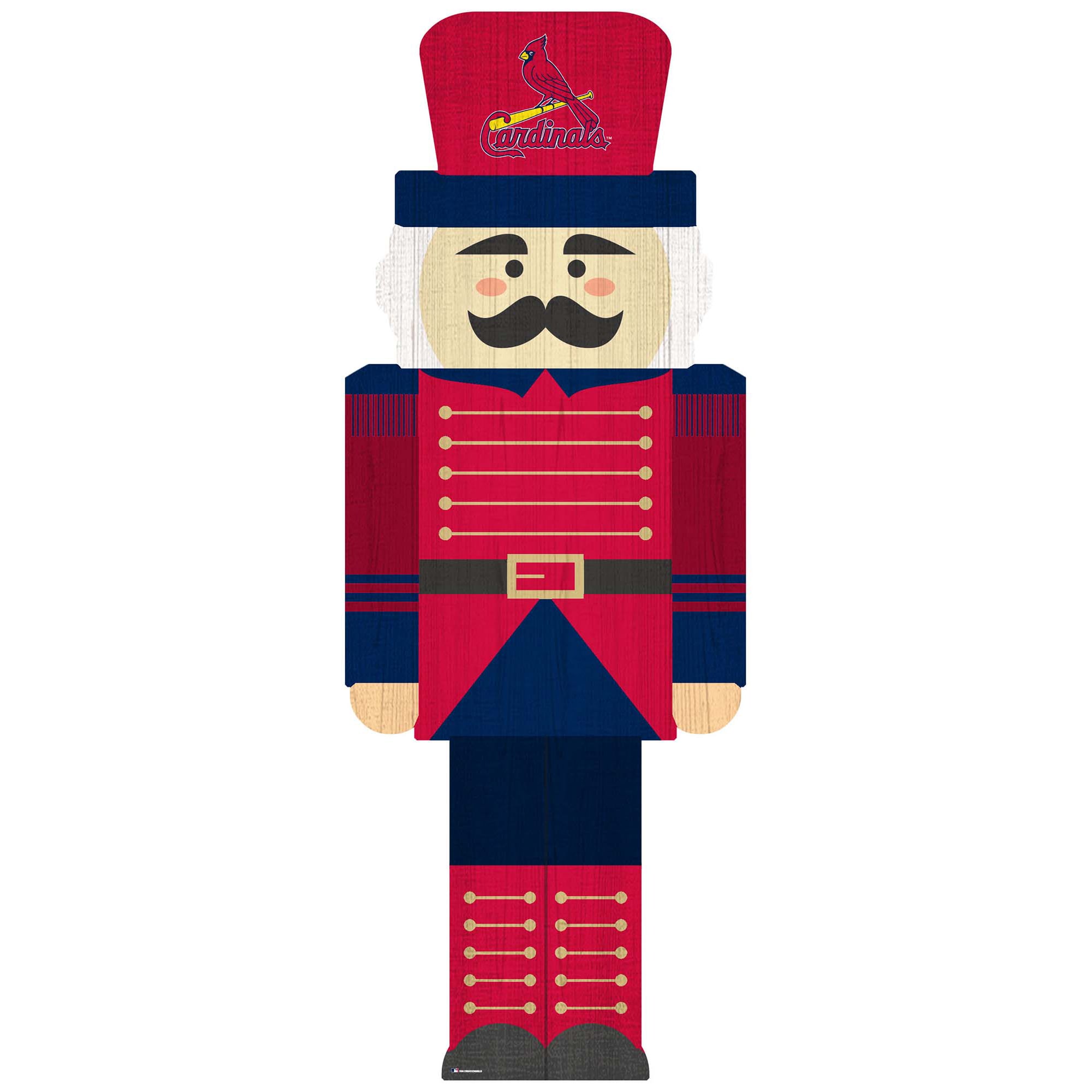 St. Louis Cardinals 31'' Nutcracker Leaner - Walmart.com