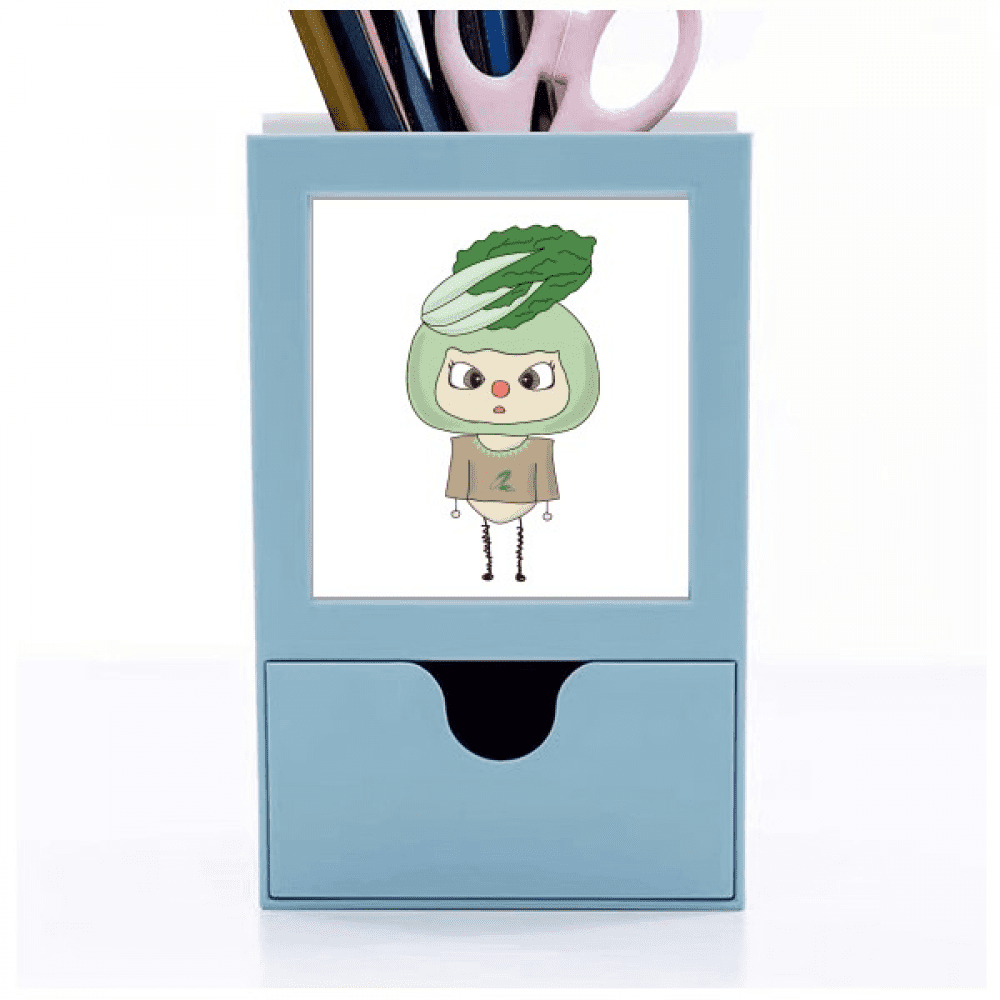 Vegetable Cabbage Leave Healthy UU Desk Supplies Organizer Pen Holder ...