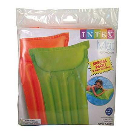 Intex Mat Economat 2 Pack Pool Float Raft 5970bl | Walmart Canada