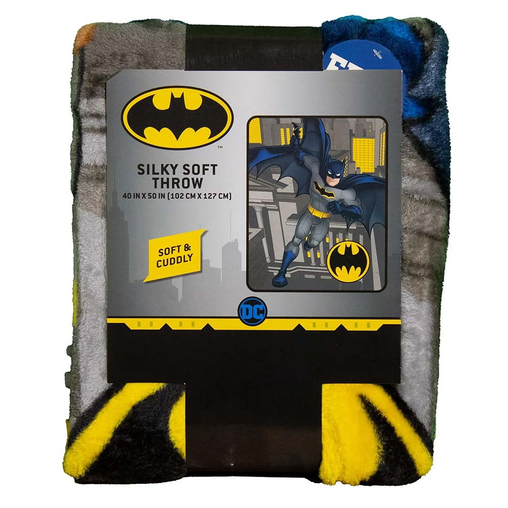 Click here for Batman Silky Soft (40 X 50) Multicolor Plush Throw... prices