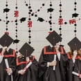 Graduation Swirl Garland Decorations 2026 Foil Star Mortarboard Hanging ...