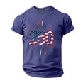 America 250 Merchandise Mens Short Sleeve Crewneck Independence Day ...