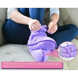 Microwaveable Booties and Feet Warmers for Women, Deep-penetrating Heat ...