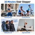 HXD-ERGO Stair Stepper for Home, Full-Body Exercise Stair Climber ...