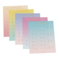 2 Pack File Index Tabs Sticky Labels Date Month Stickers Clear ...