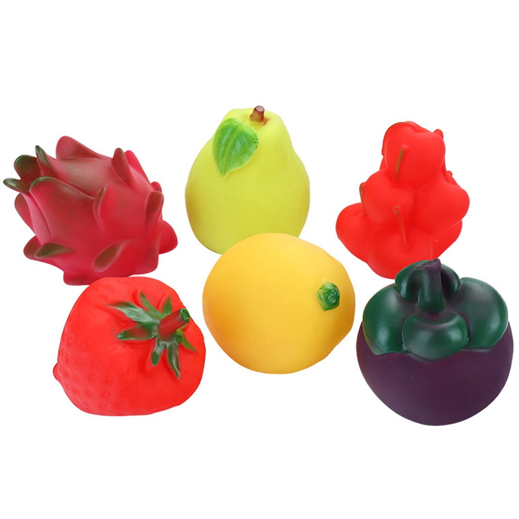 Click here for Nobrand 6pcs Toddlers Fruits Bathtub Toys Set Crea... prices