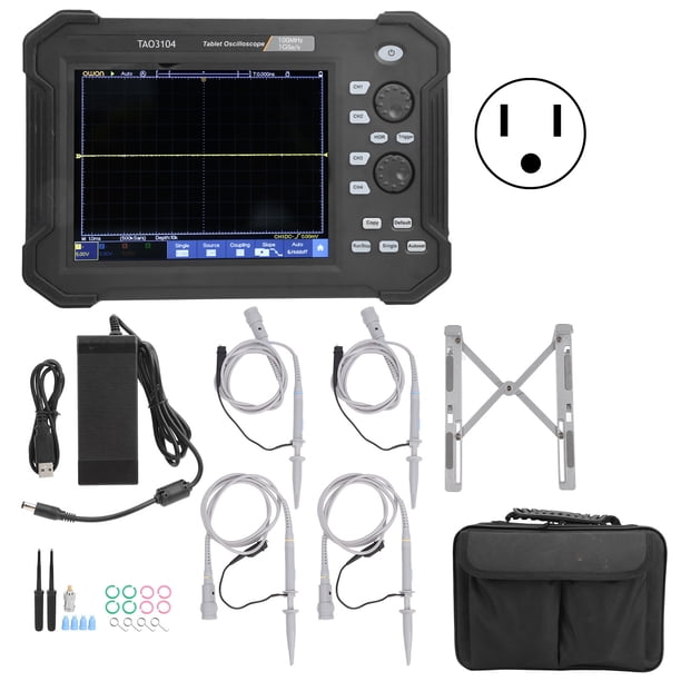 Channels Oscilloscope,TAO3104 100MHZ Oscilloscope 4CH Electronic ...