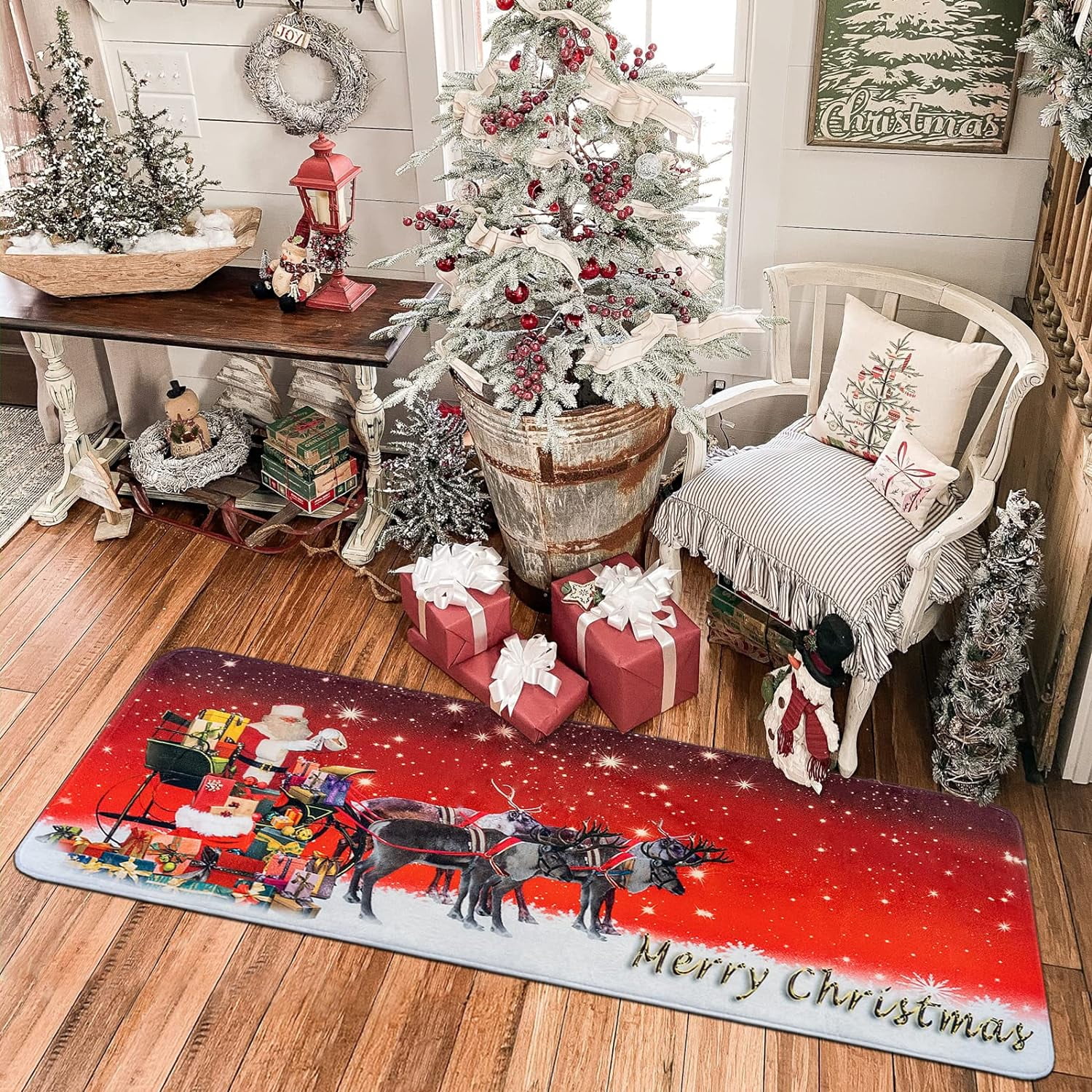 Click here for Unbranded Modern Christmas Decorations Rugs Runner... prices