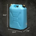 Scepter 5-Gallon Military Style Water Can, Portable and Durable, 2 Pack ...