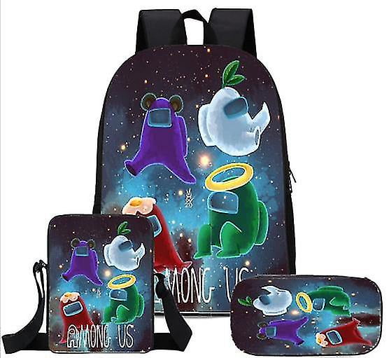 Among Us Visor Backpack Kids Rucksack Crewmate Back To School Bag A ...