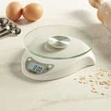 Taylor Digital Glass Platform White Base Food Scale and Kitchen Scale ...