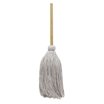 Boardwalk Deck Mop; 54" Wooden Handle 32 oz Cotton Fiber Head 6/Pack ...