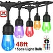 Enbrighten LED Color Changing String Lights, 24ft - Walmart.com