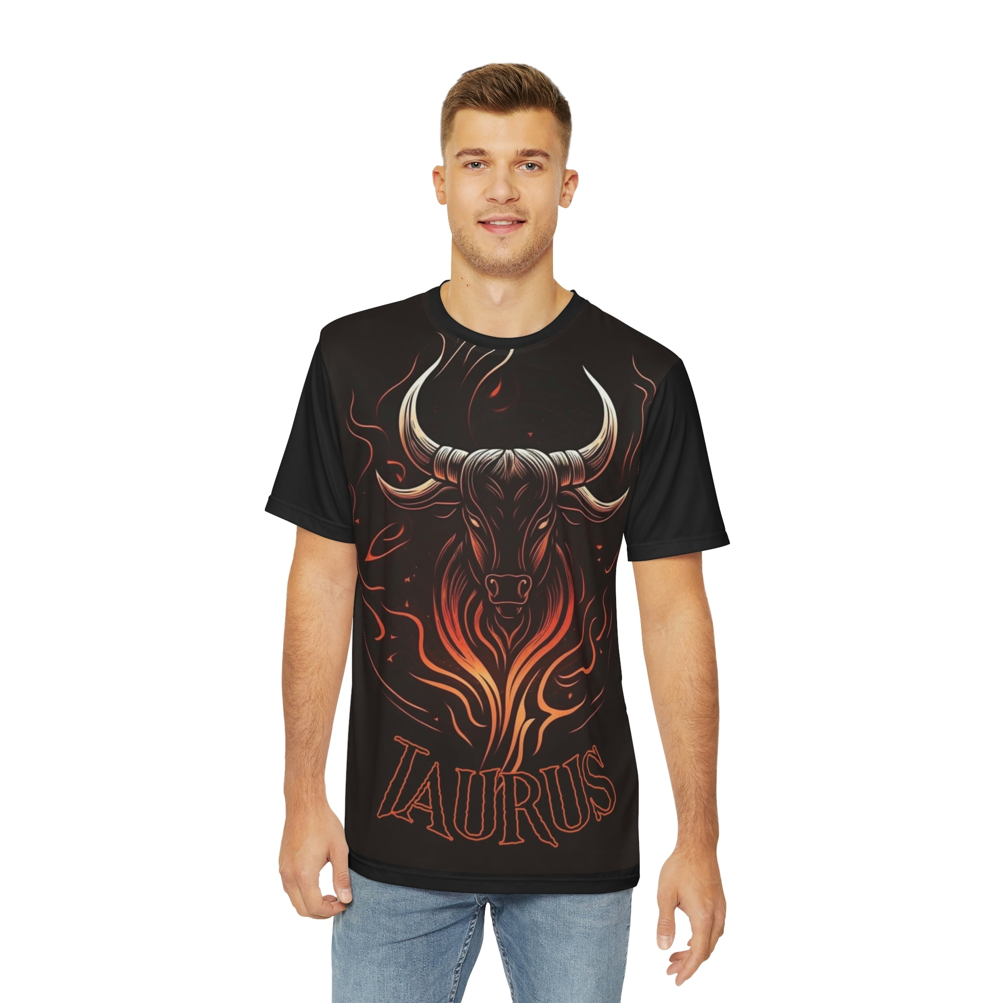 TAURUS Zodiac sign All Over printed Men's Polyester Tee (AOP) - Walmart.com