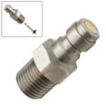 PCP Fittings 8MM Male Quick Disconnect Plug Adapter M10*1.0 Thread ...