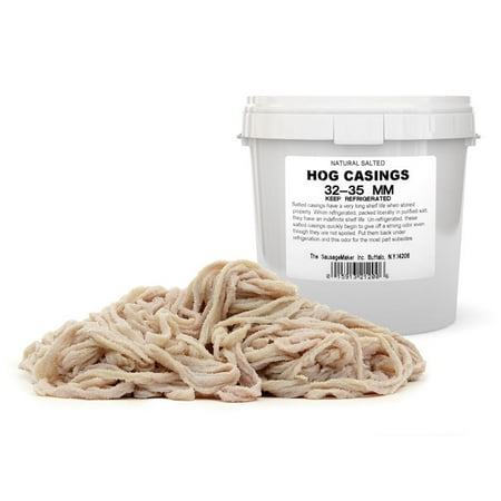 The Sausage Maker Natural Hog Casings 32-35mm - Walmart.com
