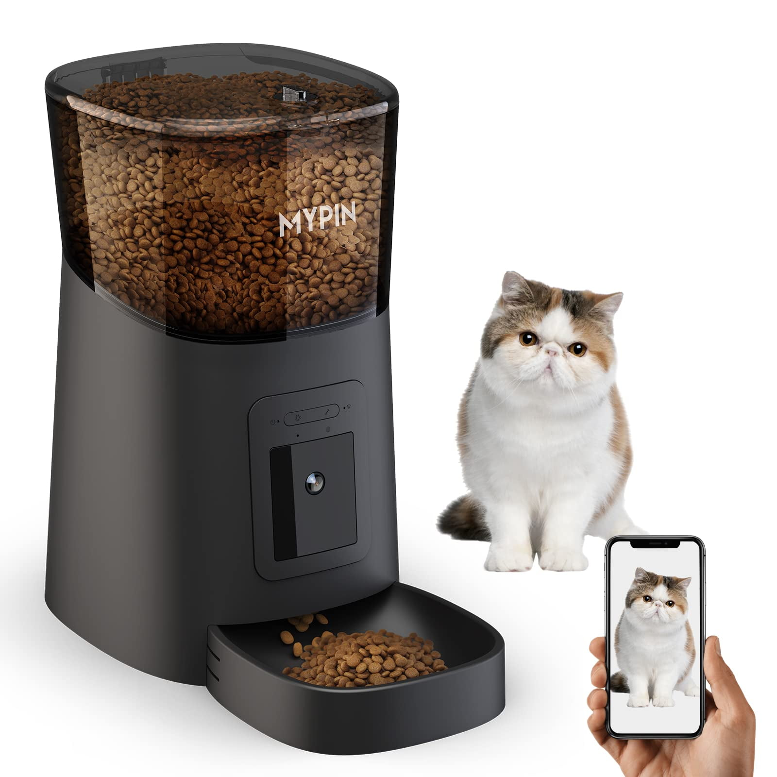 Click here for Mypin Video Automatic Pet Feeder With Hd Camera  F... prices